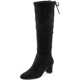 Lascana Damen Schlupfstiefel schwarz Gr&ouml;&szlig;e 37