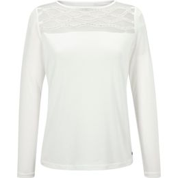 CREATION L PREMIUM Damen Langarmshirt ecru Gr&ouml;&szlig;e 40