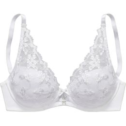 Lascana Damen Schalen-BH wei&szlig; Gr&ouml;&szlig;e 100D
