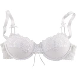 Lascana Damen B&uuml;gel-BH wei&szlig; Gr&ouml;&szlig;e 90E