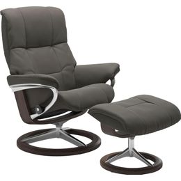 Relaxsessel stressless "Mayfair", grau (metal grau paloma), B:79cm H:102cm T:73cm, Leder BATICK: BATICK ist ein leicht korrigiertes, durchgef&auml;rbtes und genarbtes M&ouml;belleder, bei dem die meisten Unebenheiten und Spuren in der Regel entfernt wurden.;Leder PALOMA: PALOMA ist ein durchgef&auml;rbtes Semianilin-M&ouml;belleder mit nat&uuml;rlicher Narbung.;ROHLEDER Stoff Q2 FARON: Ein fester zuverl&auml;ssiger Boucl&eacute; mit 