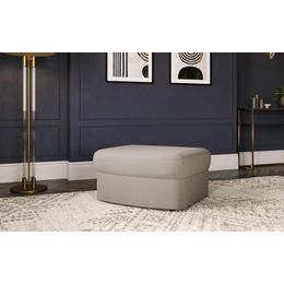 Sit & More Polsterhocker SIT & MORE "Jazz", beige, B:84cm H:43cm T:70cm, 100% Polyester, Hocker, Polsterhocker