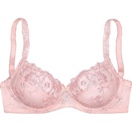 Lascana Damen B&uuml;gel-BH puder Gr&ouml;&szlig;e 100C