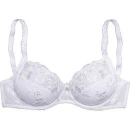 Lascana Damen B&uuml;gel-BH wei&szlig; Gr&ouml;&szlig;e 75D