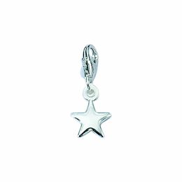 Adelia&acute;s Charm-Einh&auml;nger ADELIA&acute;S "Damen Silberschmuck 925 Silber Charms Anh&auml;nger Stern", silber, Charms, Damen, Silber 925 (Sterlingsilber), 925 Sterling Silber Silberschmuck f&uuml;r Damen