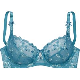 Lascana Damen B&uuml;gel-BH petrol-air Gr&ouml;&szlig;e 75F