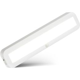 Briloner Leuchten LED Unterbauleuchte "SIGO", wei&szlig;, 1, H: 2cm, 1 Stk., Leuchten, 30,5x6,5x2 cm, K&uuml;che, Schrank, Treppe, K&uuml;chenlampe