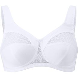 CR&Eacute;ATION L Damen Sport-BH ohne B&uuml;gel wei&szlig; Gr&ouml;&szlig;e 115E
