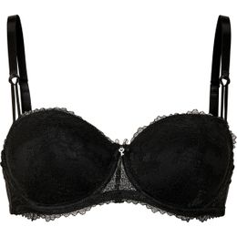 Viania Damen Schalen-BH mit B&uuml;gel schwarz Gr&ouml;&szlig;e 75C