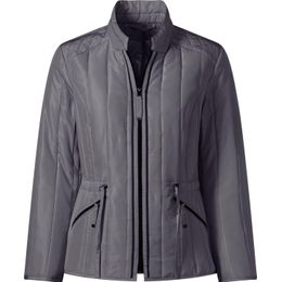 CR&Eacute;ATION L Damen Steppjacke mit L&auml;ngssteppung anthrazit Gr&ouml;&szlig;e 48