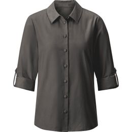CR&Eacute;ATION L Damen Hemdbluse in Cord-Qualit&auml;t graphit Gr&ouml;&szlig;e 40