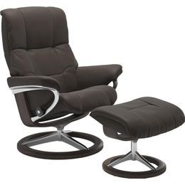 Relaxsessel stressless "Mayfair", braun (braun batick), B:92cm H:103cm T:79cm, Leder BATICK: BATICK ist ein leicht korrigiertes, durchgef&auml;rbtes und genarbtes M&ouml;belleder, bei dem die meisten Unebenheiten und Spuren in der Regel entfernt wurden.;Leder PALOMA: PALOMA ist ein durchgef&auml;rbtes Semianilin-M&ouml;belleder mit nat&uuml;rlicher Narbung.;ROHLEDER Stoff Q2 FARON: Ein fester zuverl&auml;ssiger Boucl&eacute; mit eine