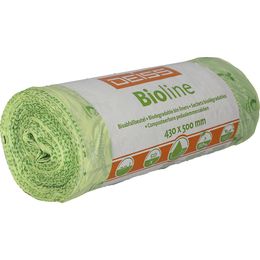 Deiss Bioline-Abfalls&auml;cke ecovio&reg;, Volumen 20 l, 10 Rollen &agrave; 50 Stk, VE 500 Stk