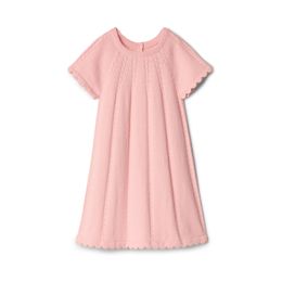 Tchibo - Kinder-Kurzarm-Kleid aus weichem Strick - M&auml;dchen - Gr. 98/104 - hellrosa