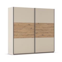 Rauch Kleiderschrank &raquo;Sajo&laquo; - 218x59x210cm - beige - Holz / Holz