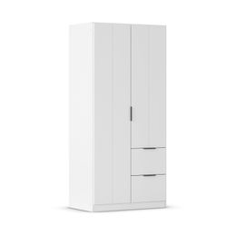 Rauch Kleiderschrank &raquo;Ella&laquo; - 91x54x197cm - wei&szlig; - Holz / Holz