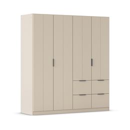 Rauch Kleiderschrank &raquo;Ella&laquo; - 181x56x197cm - beige - Holz / Holz