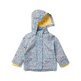 Tchibo - Kinder-Regenjacke - Baby - Gr. 74/80 - hellblau/gebl&uuml;mt