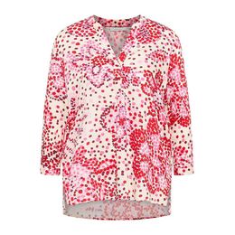 Eterna - Bluse mit 3/4-Arm, weiss, Gr. 46 / L