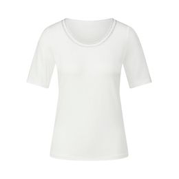 St. Emile - Rundhals-Shirt, weiss, Gr. 46 / L