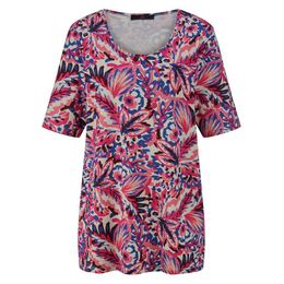 Emilia Lay - Rundhals-Shirt, mehrfarbig, Gr. 48 / XL