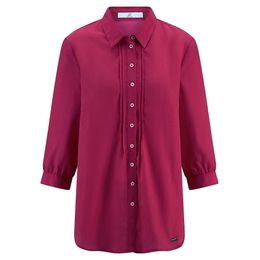 Emilia Lay - Bluse mit 3/4-Arm, pink, Gr. 48 / XL