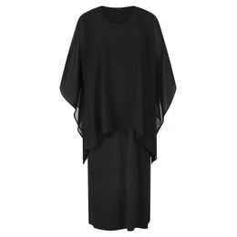 Emilia Lay - Jersey-Kleid, schwarz, Gr. 46 / L