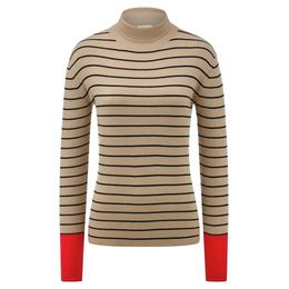 Sportalm - Rollkragen-Pullover, beige, Gr. 42 / M - Wolle