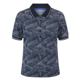 Basler - Polo-Shirt, blau, Gr. 40 / M - Baumwolle