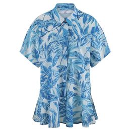 Emilia Lay - Bluse mit 1/2 Arm, weiss, Gr. 56 / 3XL - Baumwolle