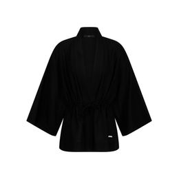 Emilia Lay - Jacke mit weitem 3/4-Kimonoarm, schwarz, Gr. 46 / L