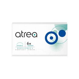 Atrea Excellence + 1 Month Spheric (6er Packung) | Monatslinsen | Sph&auml;rische Linsen | Kontaktlinsen