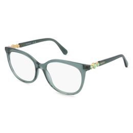 Swarovski 0SK2055 Brille Damen | Fassung: Vollrand, Panto, Gr&uuml;n Transparent