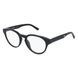 Scuderia Ferrari 0FZ8022U Brille Herren | Fassung: Vollrand, Rund, Schwarz Gl&auml;nzend