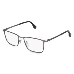 Police VPLR64 Brille Herren | Fassung: Vollrand, Geometrisch, Ruthenium Gl&auml;nzend