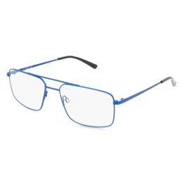 Fielmann MO 004 CL TILL Brille Herren | Fassung: Vollrand, Quadratisch, Blau Matt