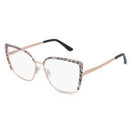 Guess GU50249 Brille Damen | Fassung: Vollrand, Quadratisch, Rose Gold