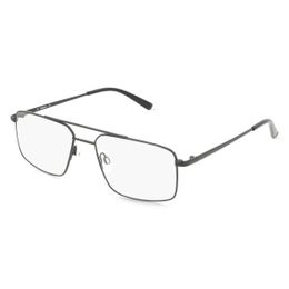 Fielmann MO 004 CL TILL Brille Herren | Fassung: Vollrand, Quadratisch, Schwarz Matt