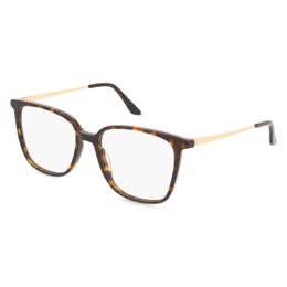 Fielmann ABC 098 FLEX FA NATASCHA Brille Damen | Fassung: Vollrand, Quadratisch, Havanna Gold