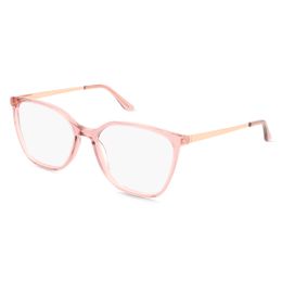 Fielmann ABC 097 FLEX FA JESSICA Brille Damen | Fassung: Vollrand, Butterfly, Pink Rosegold