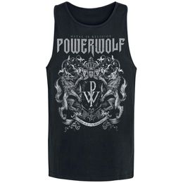 Powerwolf Tank-Top schwarz in M 129554