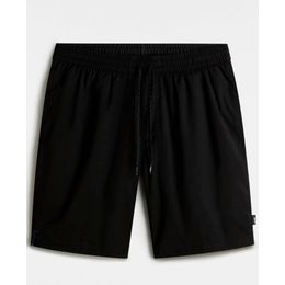 Boardshorts Vans "PRIMARYSOLIDELASTICBOARDSHORT", Herren, Gr. XS, N-Gr, schwarz, Obermaterial: 59% Baumwolle, 41% Polyester, Hosen Boardshorts