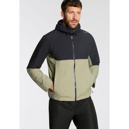 Regenjacke CMP, Herren, Gr. 54, gr&uuml;n (sage), Obermaterial: 100% Polyester, Jacken Regenjacke