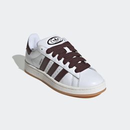 Sneaker adidas originals "CAMPUS 00S", Damen, Gr. 40,5, wei&szlig; (cloud wei&szlig;, shadow braun, core wei&szlig;), Leder, Synthetik, Schuhe Sneaker