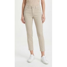 7/8-Hose MAC "Melanie Summer", Damen, Gr. 40, L&auml;nge 27, string ppt, Twill, Obermaterial: 97% Baumwolle, 3% Elasthan, figurbetont, Hosen 7/8-Hose, Verk&uuml;rzt in sommerlicher Qualit&auml;t, Topseller