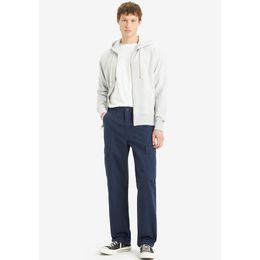Levi's Cargohose LEVI'S "XX CARGO STRAIGHT", Herren, Gr. 32, L&auml;nge 34, blau (navy blazer), Web, Obermaterial: 100% Baumwolle, straight fit lang, Hosen Cargohose, Ges&auml;&szlig;- und Cargo- Taschen mit Patten, Topseller