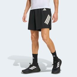 Laufshorts adidas Performance "ADI365 FORMOTION 2IN1", Damen, Gr. S, N-Gr, schwarz, normal, gr., Obermaterial: 100% Polyester, Hosen Laufshorts
