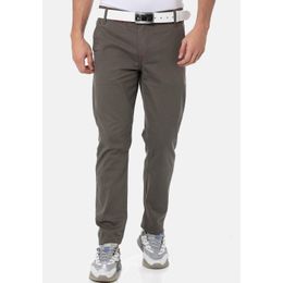 Cipo & Baxx Chinohose CIPO & BAXX, Herren, Gr. 30, L&auml;nge 34, gr&uuml;n (khaki), Web, Obermaterial: 97% Baumwolle, 3% Elasthan, unifarben, slim fit normal, Hosen Chinohose