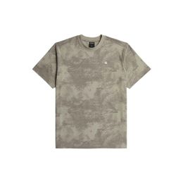 G-Star Raw T-Shirt G-STAR "T-Shirt Elephant Skin Archival Texture 1er Pack", Herren, Gr. XL, grau, Obermaterial: 100% Baumwolle CO., Shirts T-Shirt