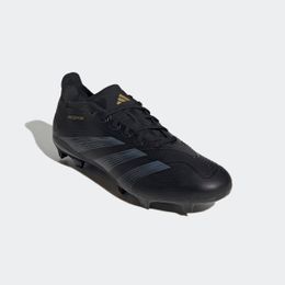 Fu&szlig;ballschuh adidas Performance "PREDATOR LEAGUE FG", Gr. 39, schwarz (core schwarz, carbon, gold metallic), Synthetik, Textil, Schuhe Fu&szlig;ballschuh, f&uuml;r Rasenpl&auml;tze